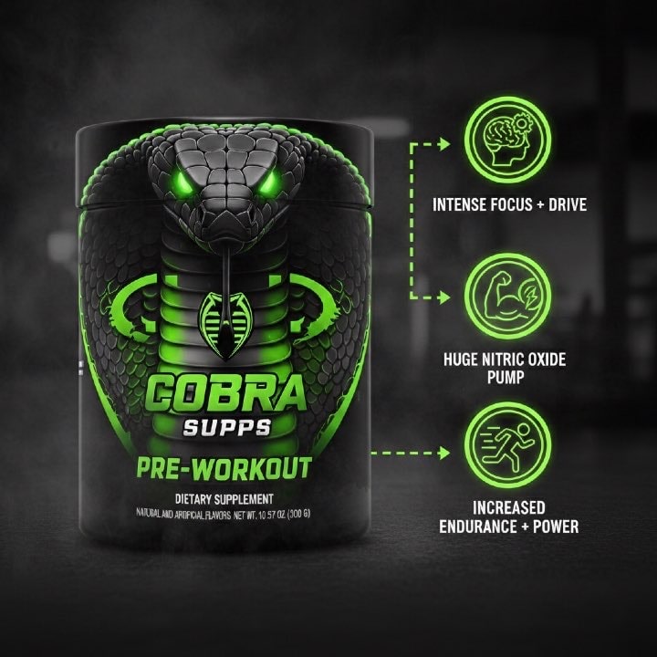 Cobra Pre-Workout | Cobra Supplements